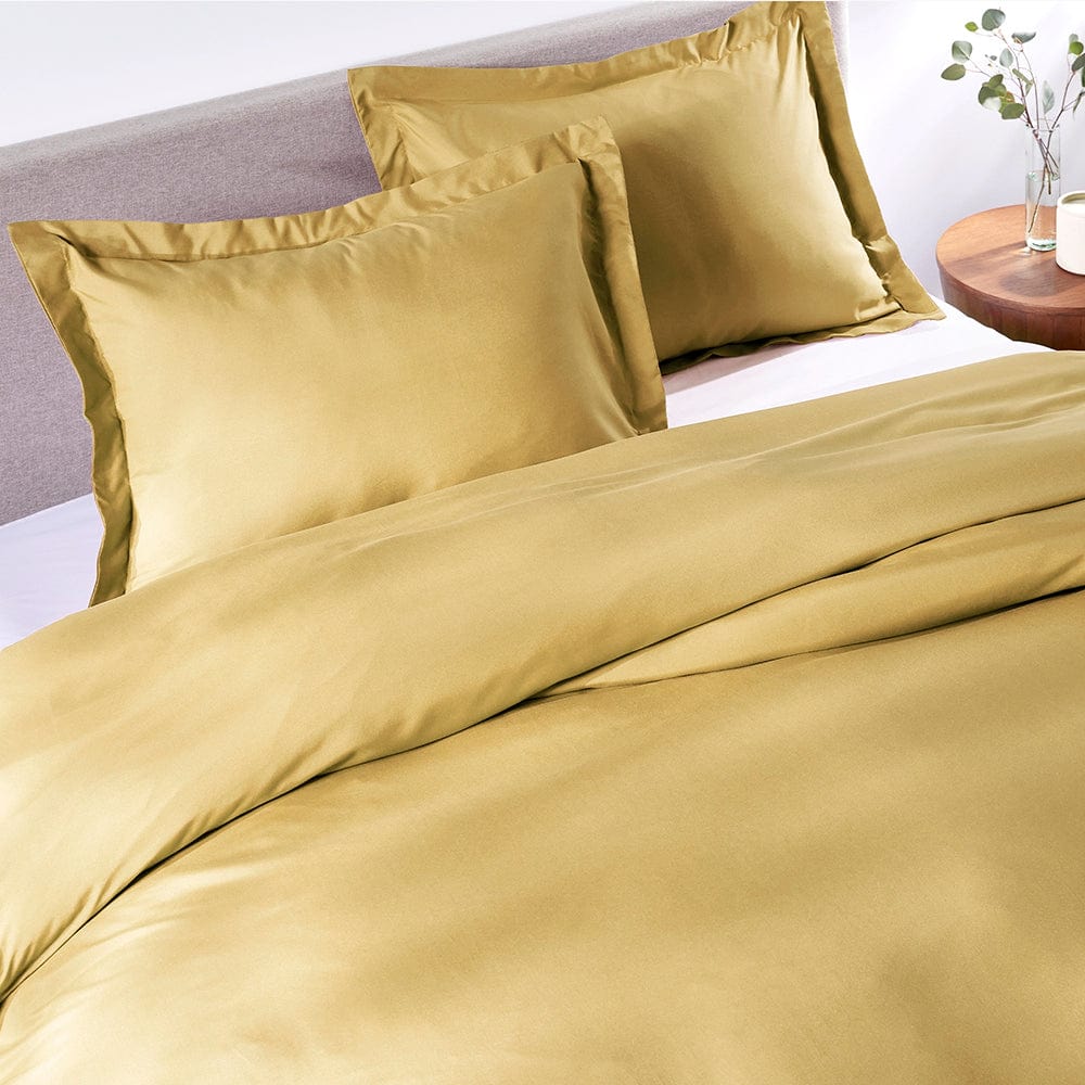 Harvest Gold Duvet Cover Set – The Original PeachSkinSheets®