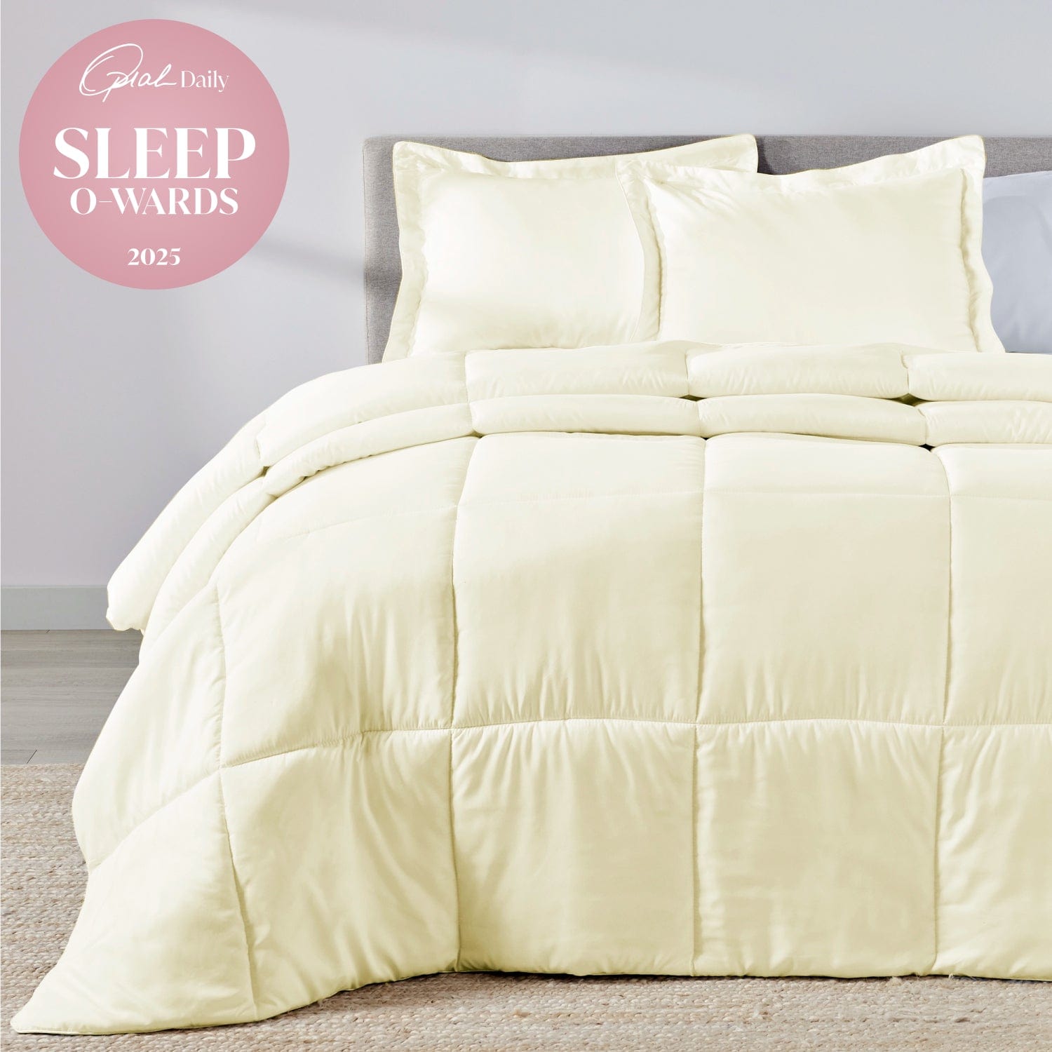 Vanilla Bean Oversized Comforter Set – The Original PeachSkinSheets®