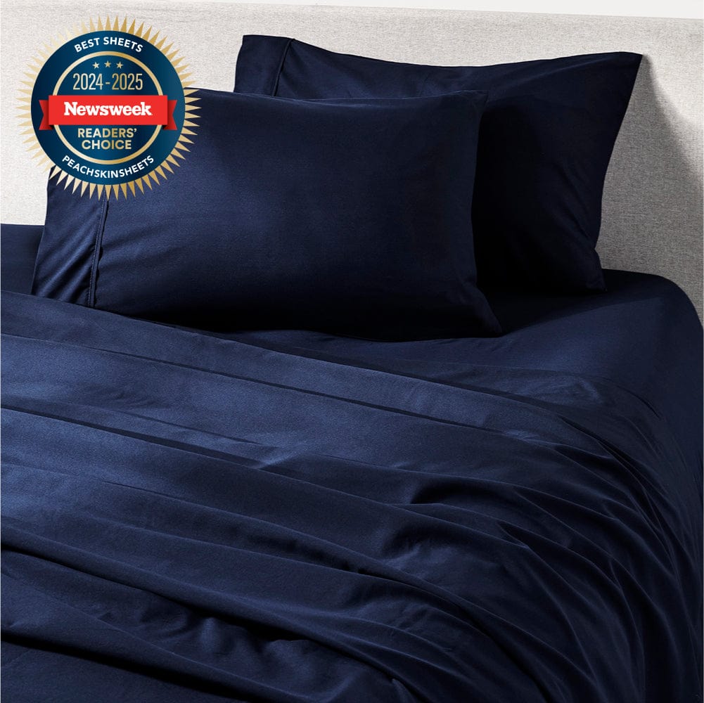 Navy Sheets - Mariner Blue | The Original PeachSkinSheets® – The ...